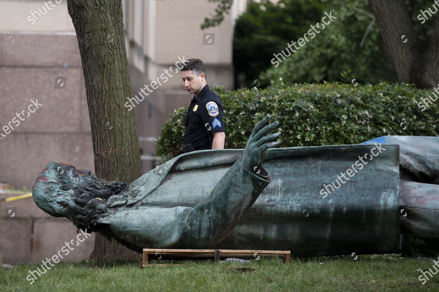 Statue Confederate General Albert Pike Seen Editorial Stock Photo ...