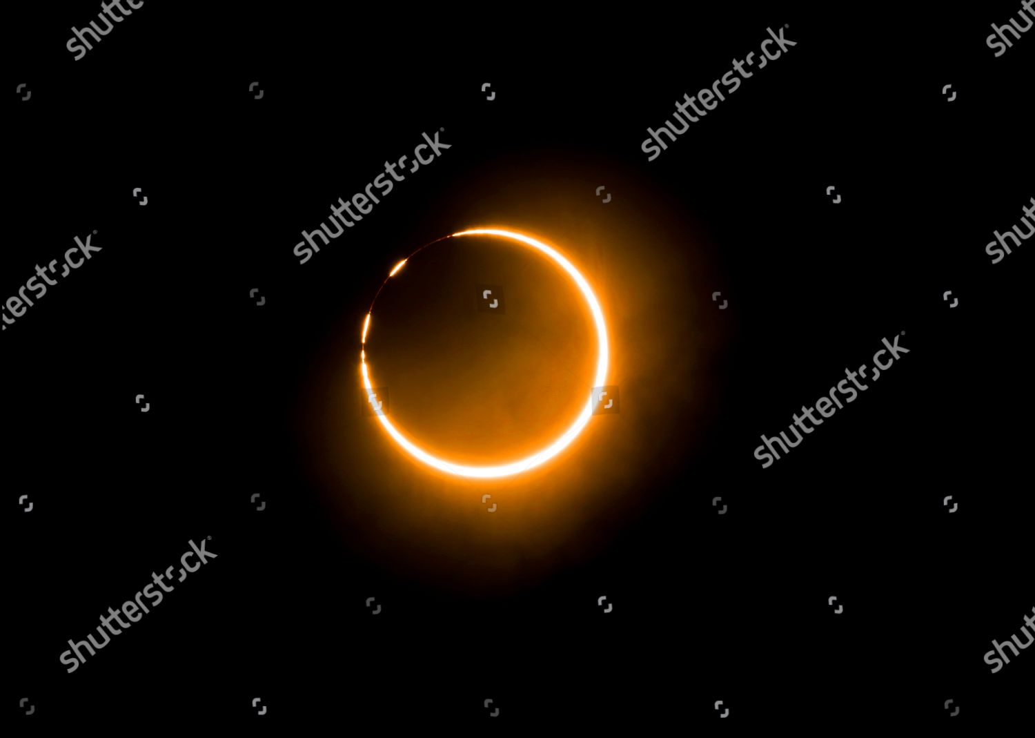 Rare Total Solar Eclipse Appears Sky Editorial Stock Photo - Stock ...