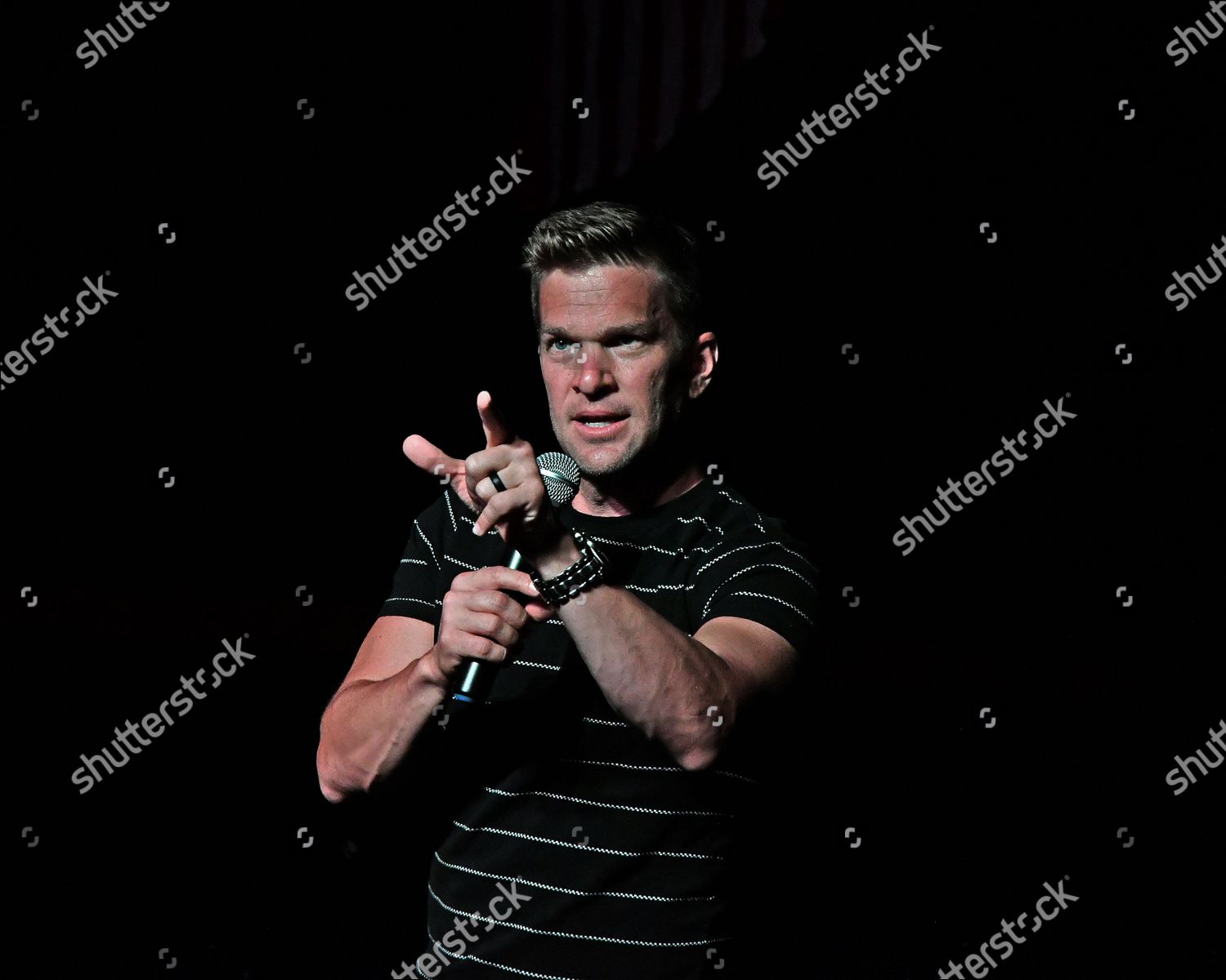 Performer Devin Henderson Wows Patrons Bourbon Editorial Stock Photo ...