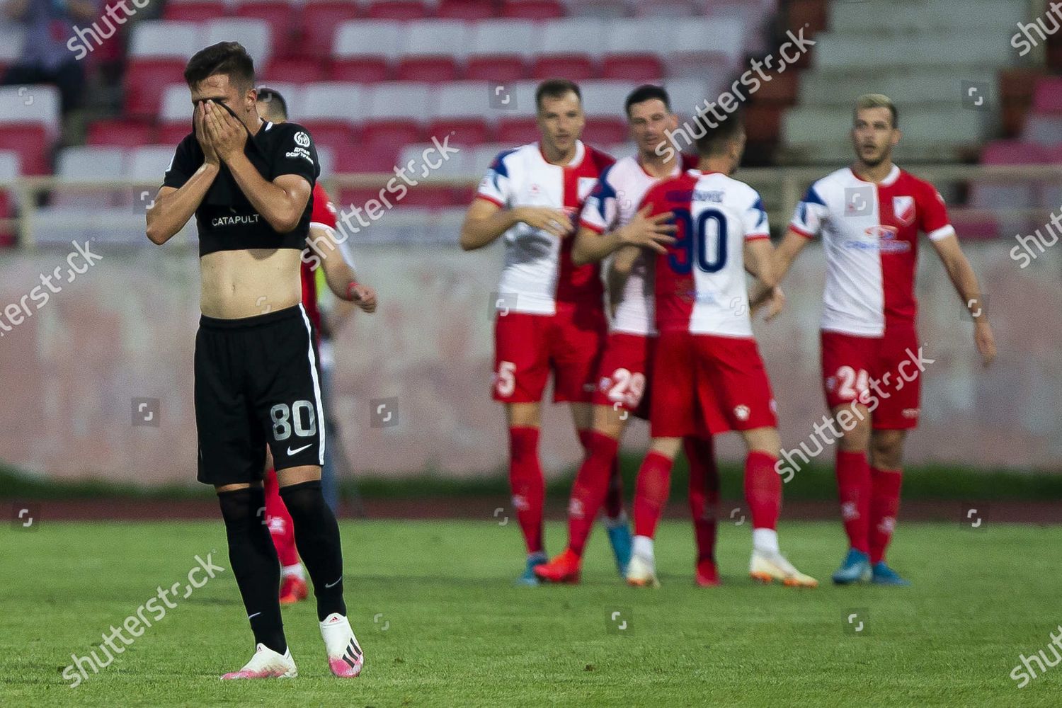 Filip Stevanovic Partizan Belgrade Looks Dejected Editorial Stock Photo ...