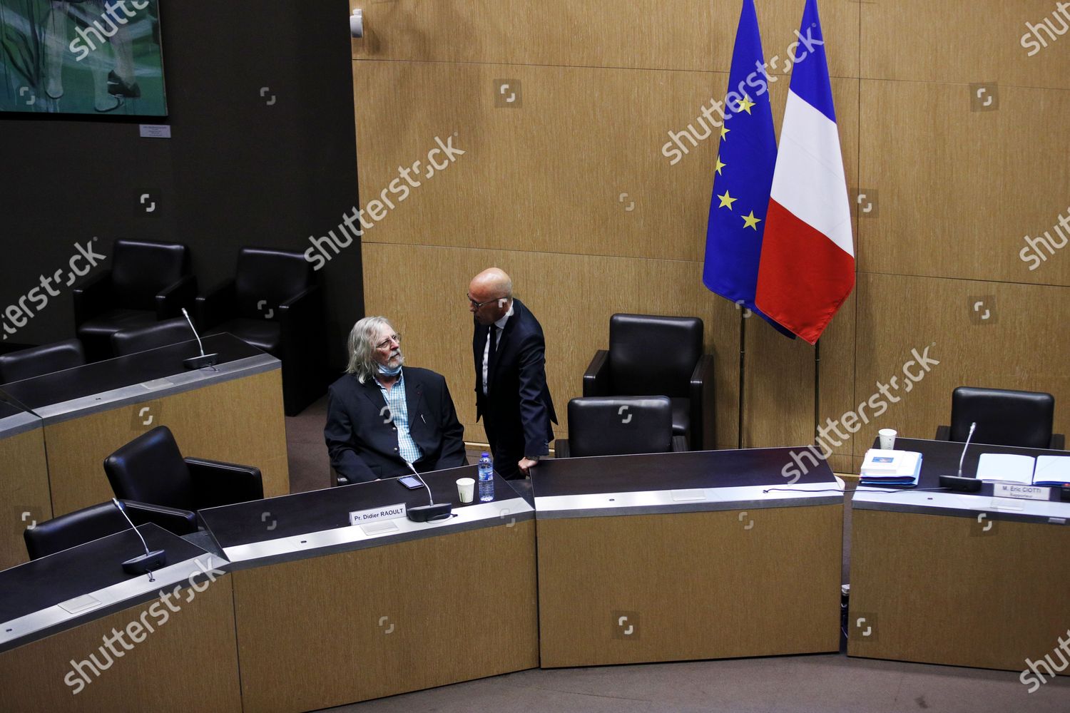 French Professor Didier Raoult L Speaks Editorial Stock Photo - Stock ...
