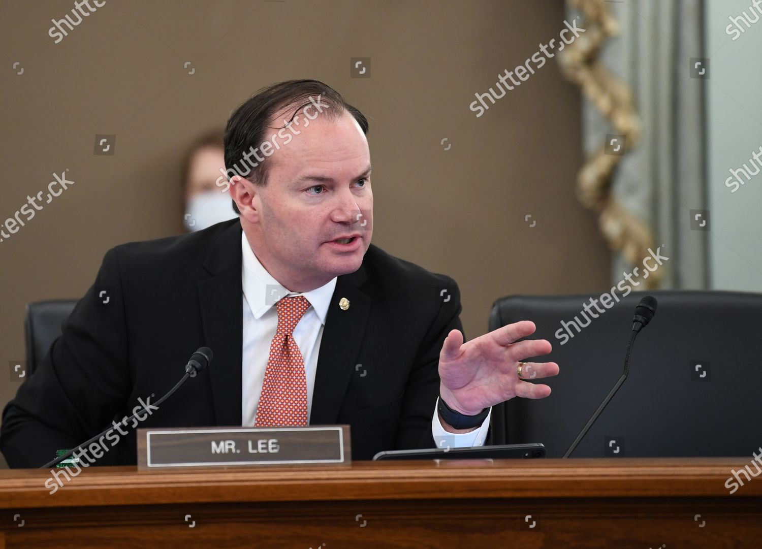 United States Senator Mike Lee Republican Editorial Stock Photo - Stock ...