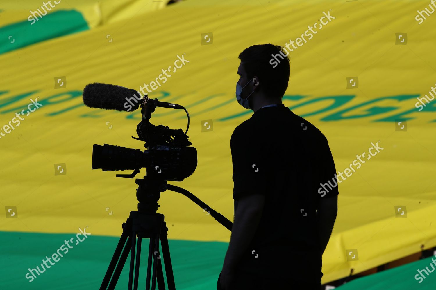 Tv Cameraman Ahead English Premier League Editorial Stock Photo - Stock ...