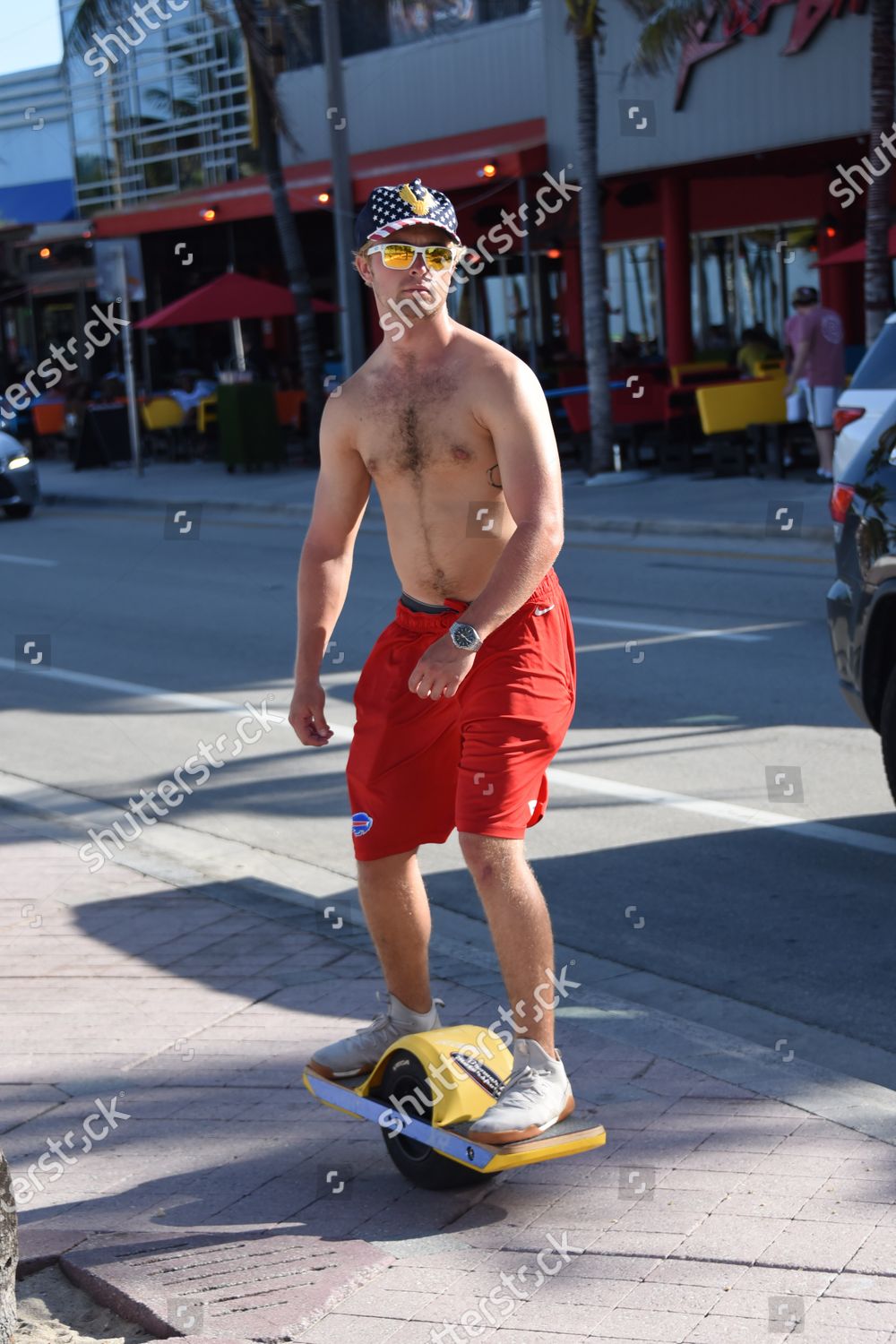 Fort Lauderdale Beach Fl Person Seen Editorial Stock Photo - Stock ...
