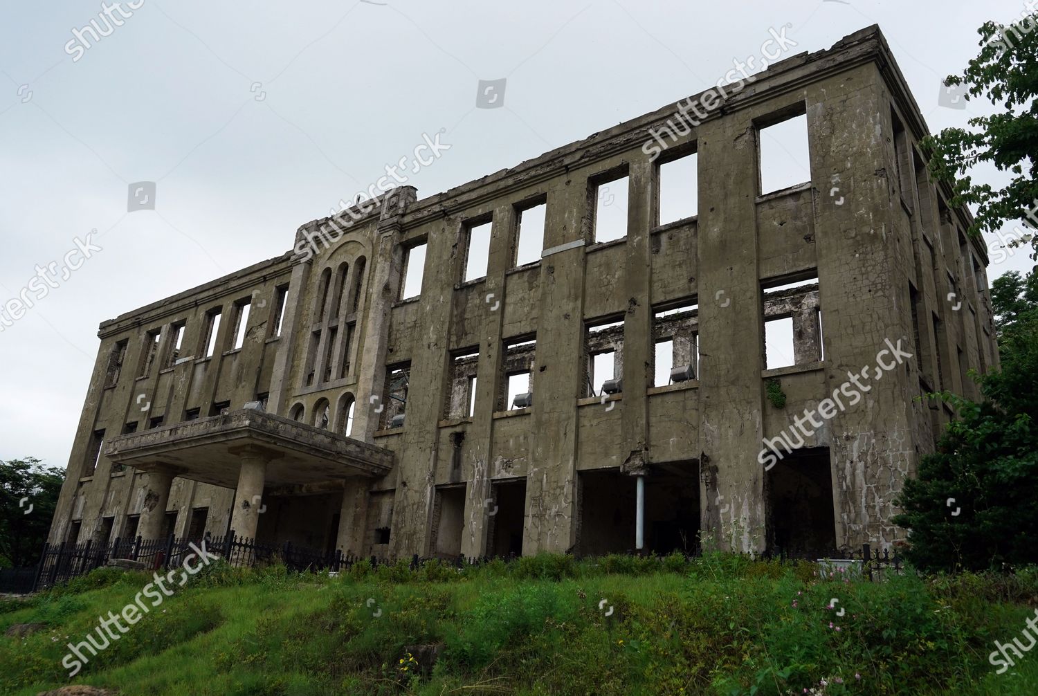 Cheorwon Korean Workers Party Pictured Headquarters Editorial Stock ...