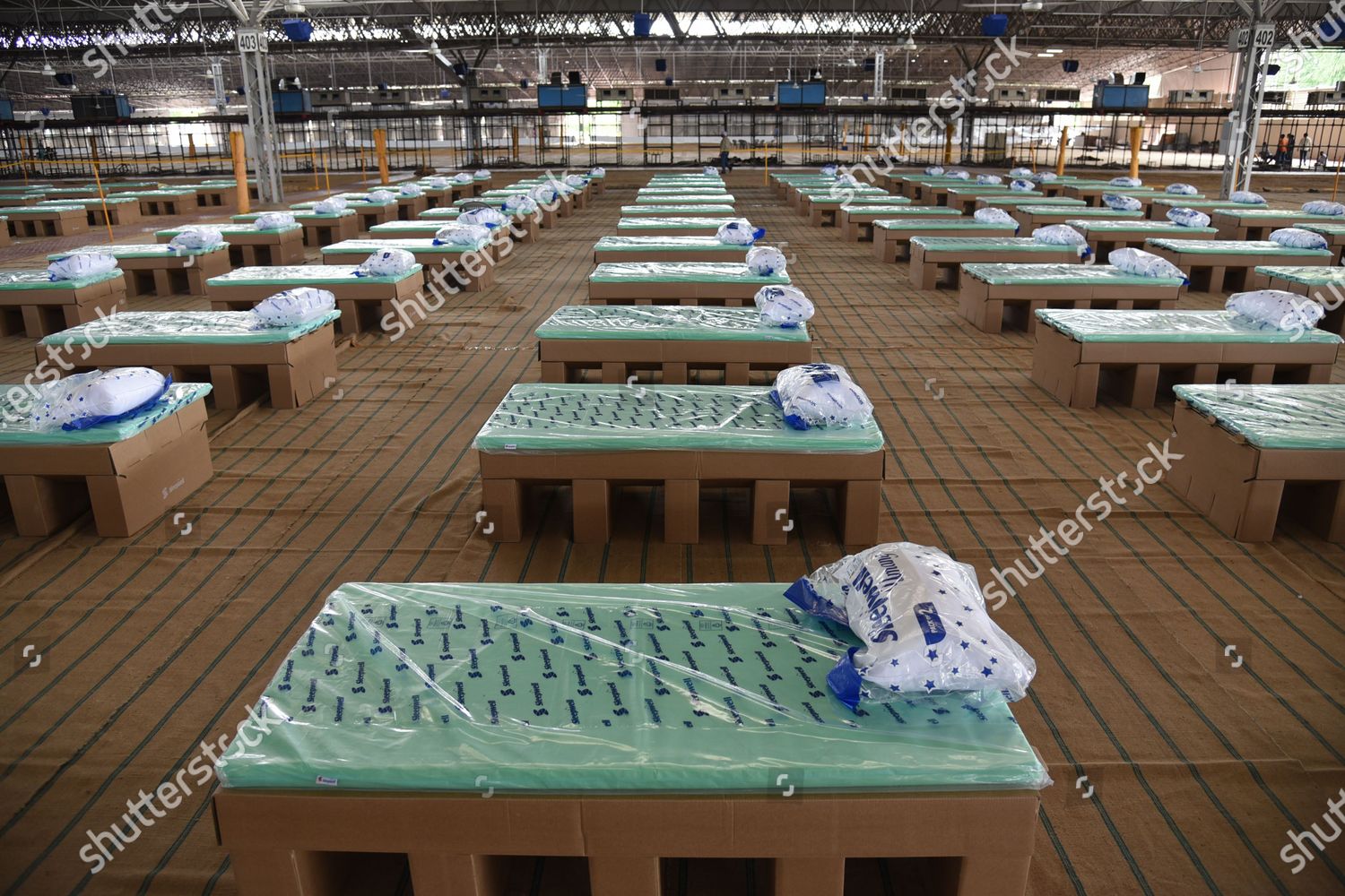 LARGE 10000 BED COVID 19 FACILITY Editorial Stock Photo - Stock Image ...