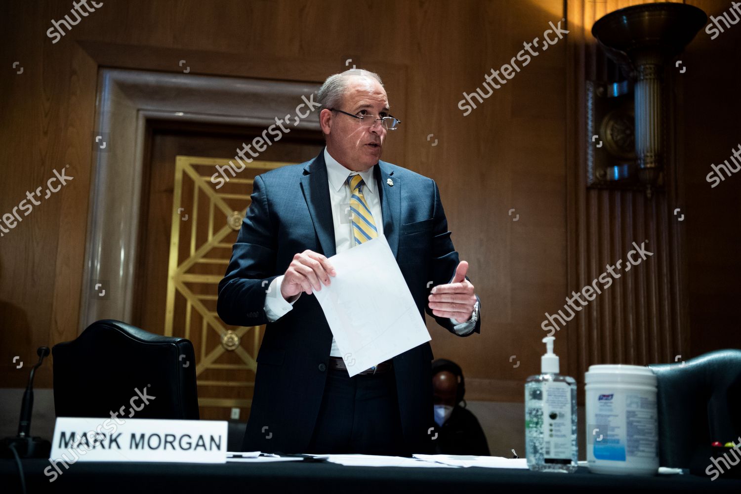 Mark Morgan Acting Commissioner Us Customs Editorial Stock Photo ...