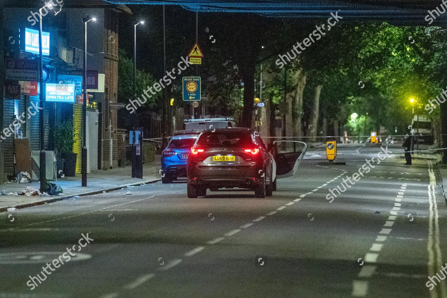 Two Vehicles Inside Cordon Medical Kits Editorial Stock Photo - Stock ...