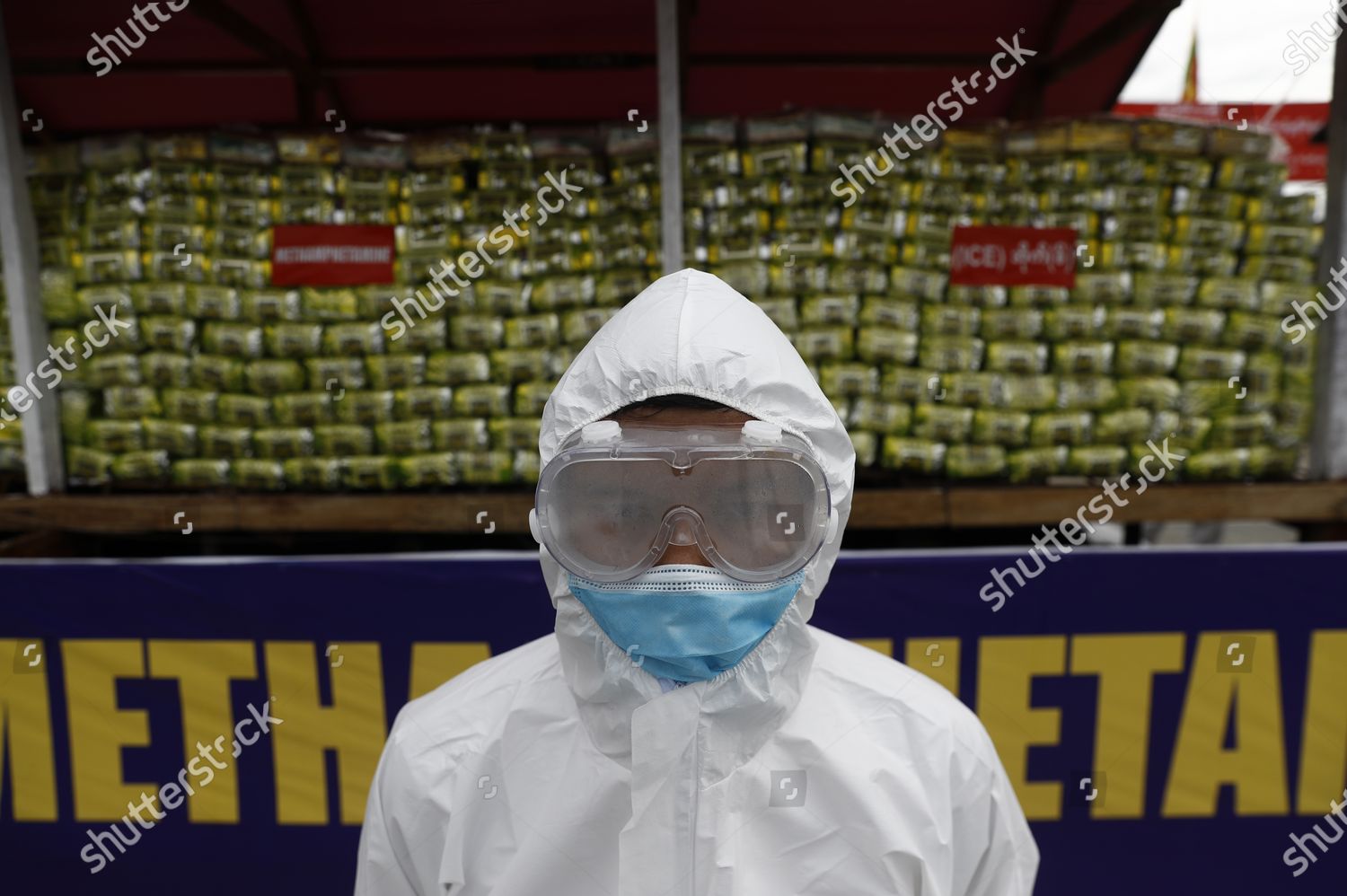 Myanmar Official Wearing Ppe Personal Protective Editorial Stock Photo ...
