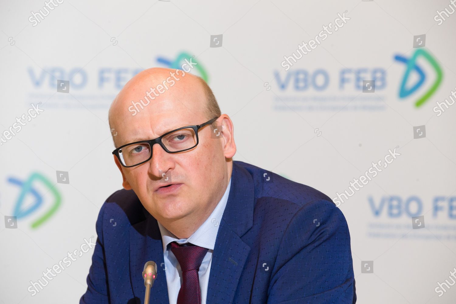 New Febvbo President Bart De Smet Editorial Stock Photo - Stock Image ...