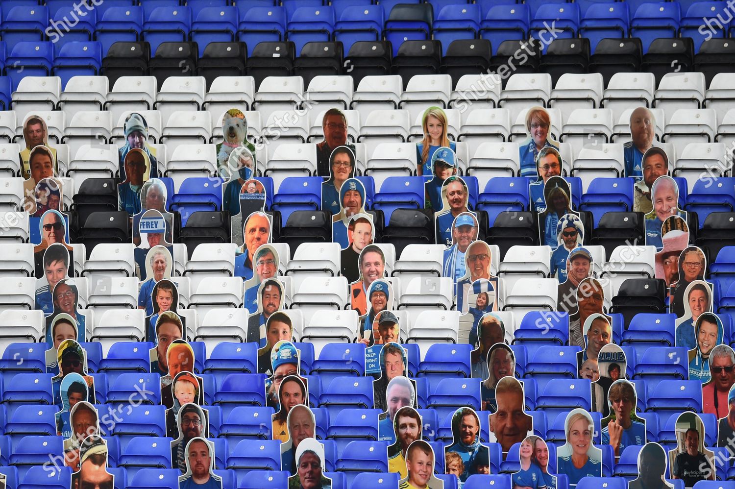 Cardboard Cut Out Fans Editorial Stock Photo - Stock Image | Shutterstock
