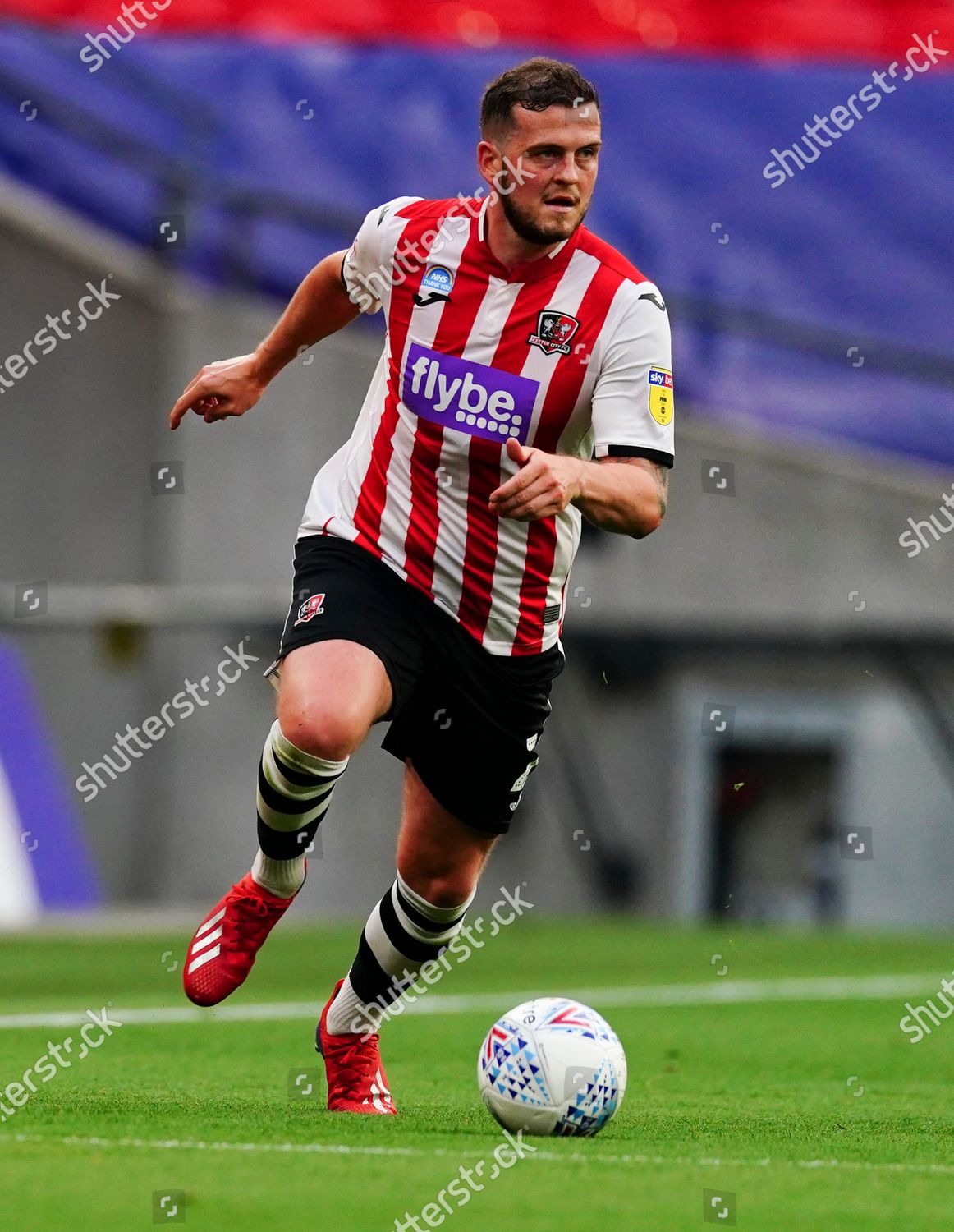 Pierce Sweeney Exeter City Editorial Stock Photo - Stock Image ...