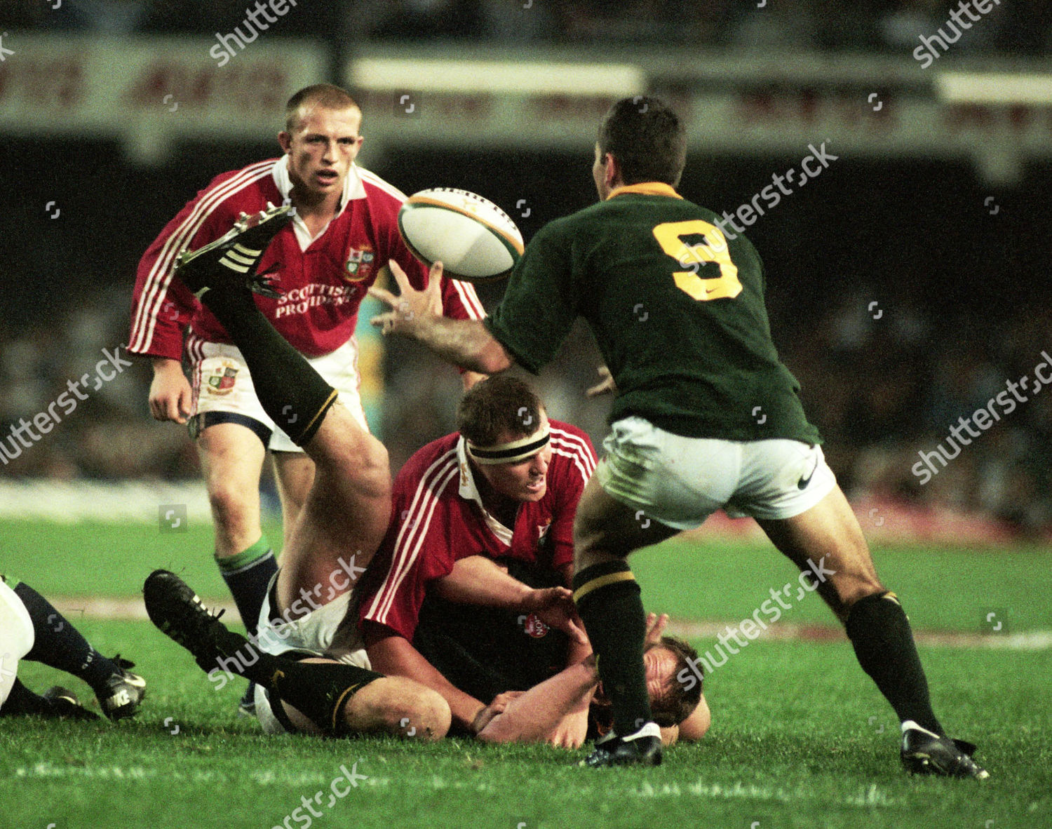 Joost Van Der Westhuizen Springbok Scrum Editorial Stock Photo - Stock ...