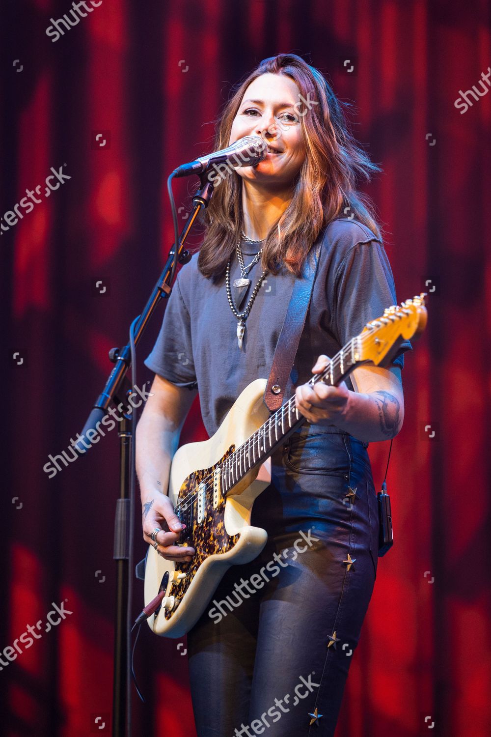 Rebecca Lovell Larkin Poe Performs Brooklyn Editorial Stock Photo ...