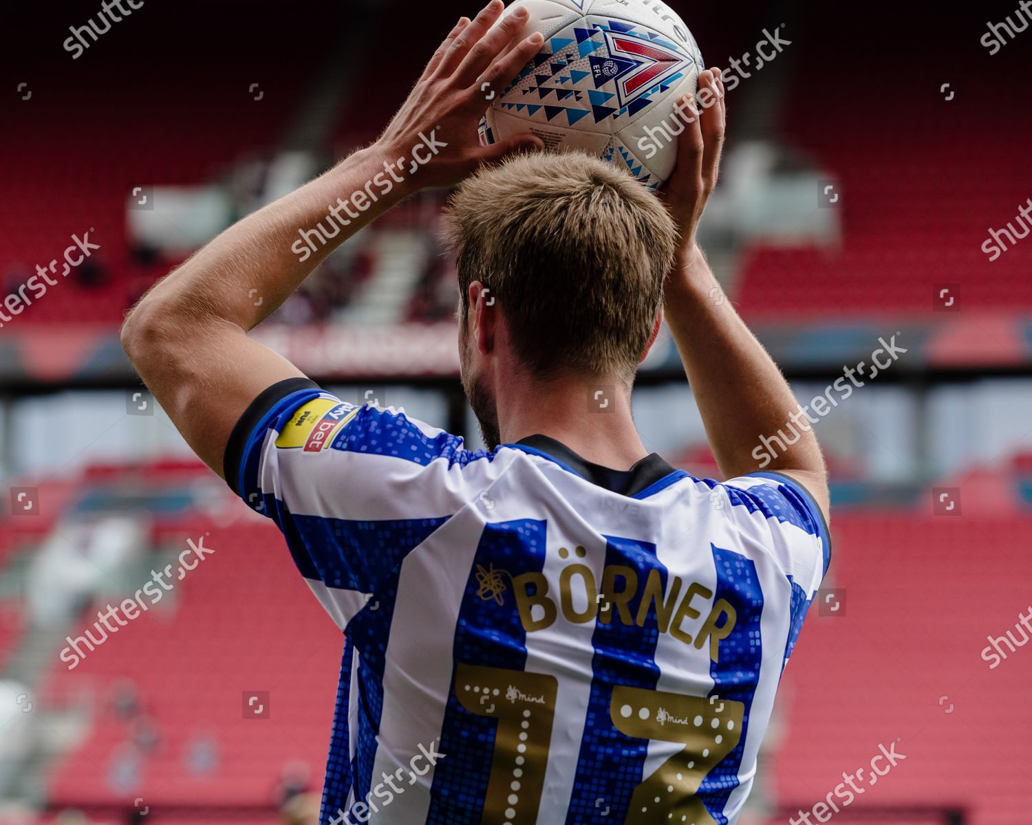 Julian Sheffield Wednesday Takes Throw During Editorial Stock Photo ...