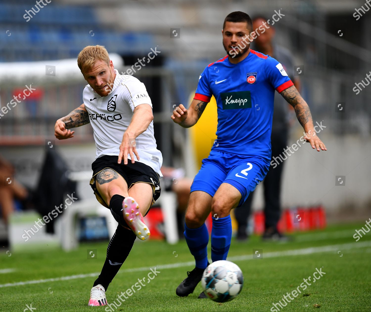 Marnon Busch R Heidenheim Action Against Editorial Stock Photo - Stock ...
