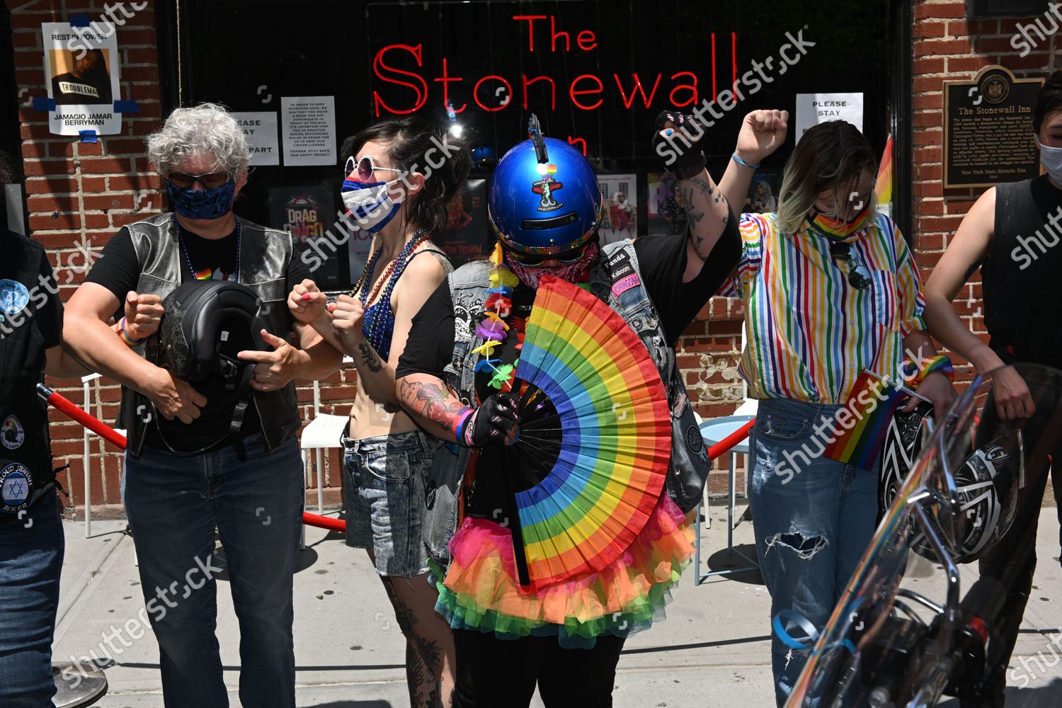 Members Motorcycle Club Sirens Ride Past Editorial Stock Photo - Stock ...