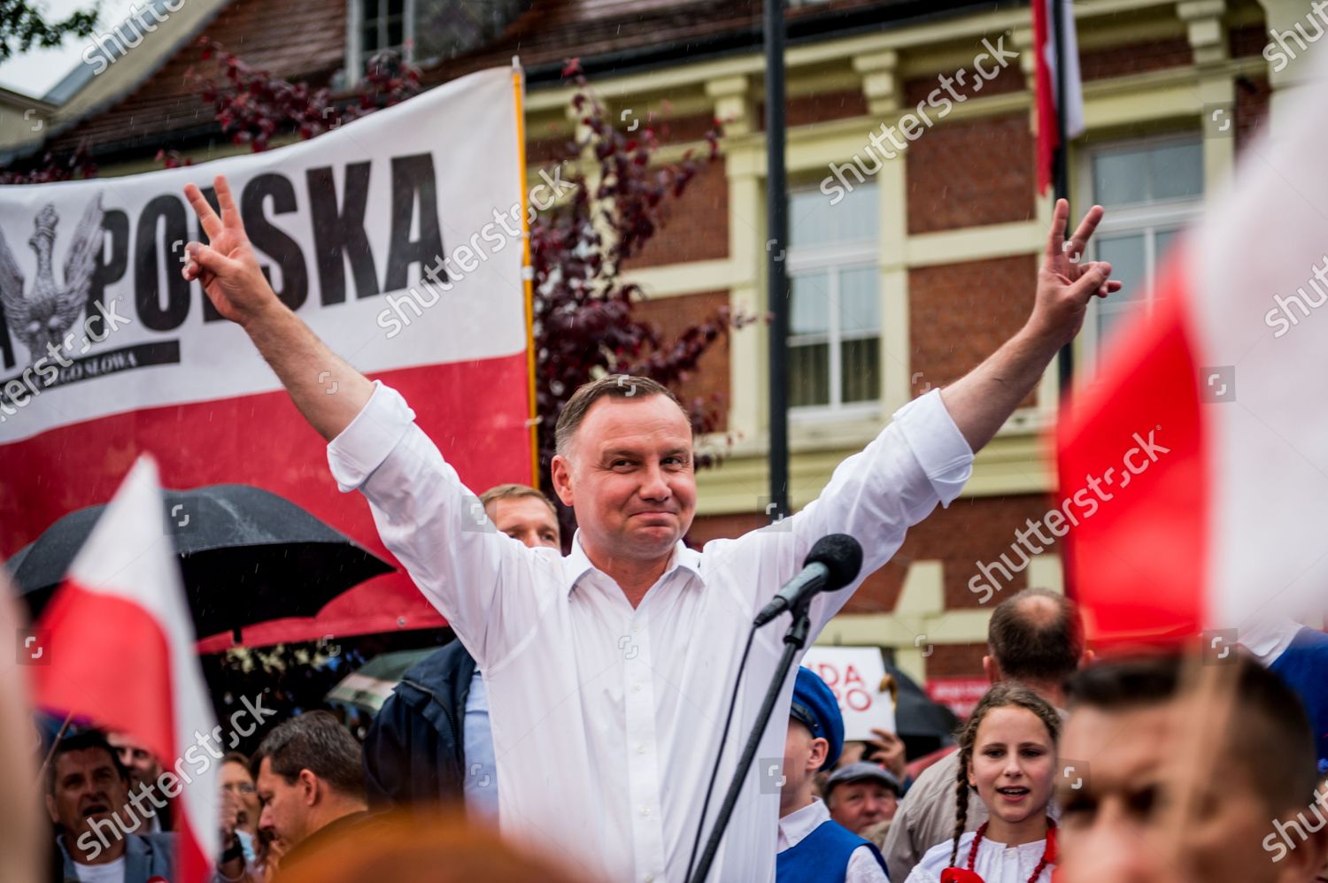 Polish President Candidate Polands President Main Editorial Stock Photo ...