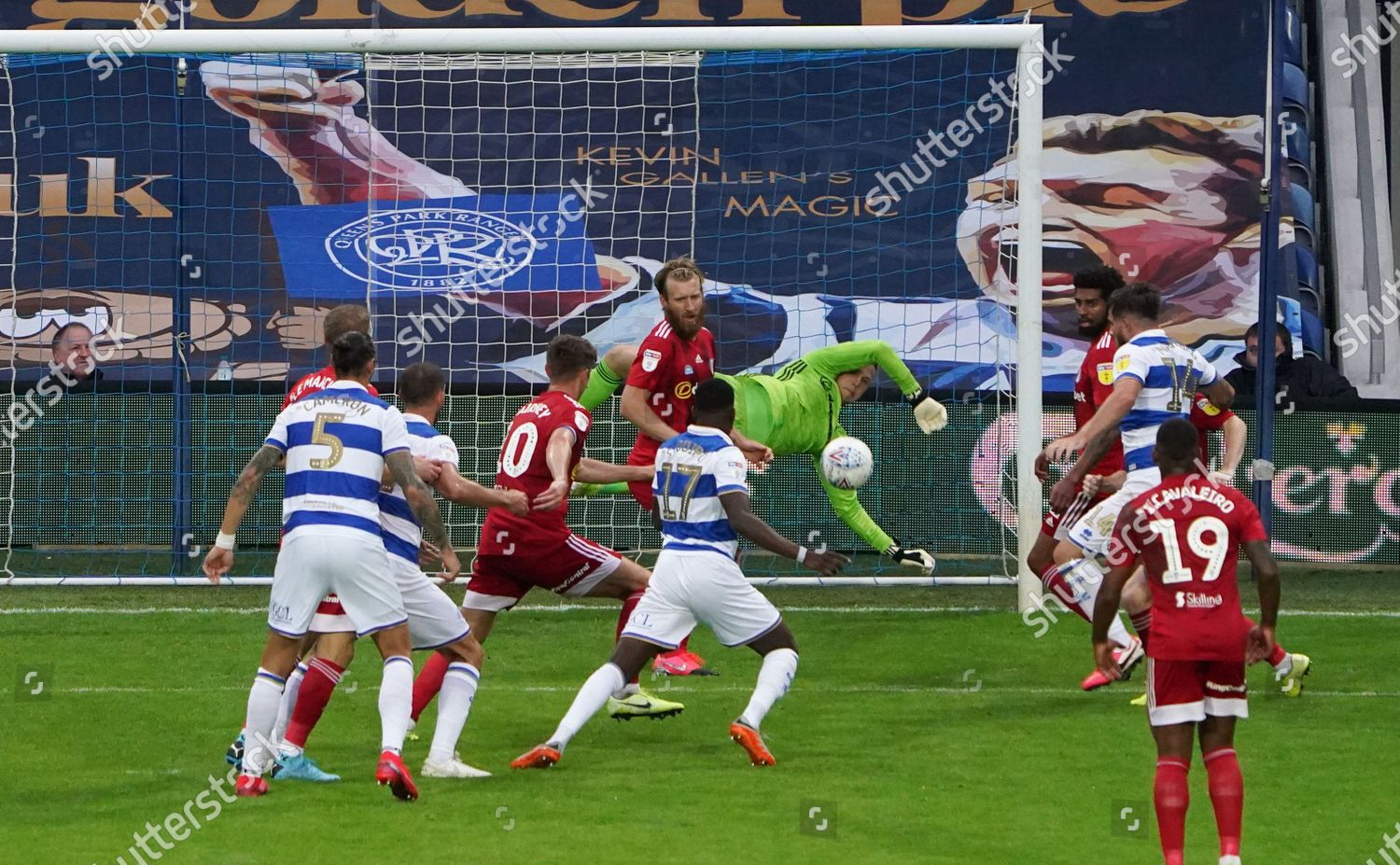 Goalkeeper Marek Rodak Fulham Makes Brilliant Editorial Stock Photo ...