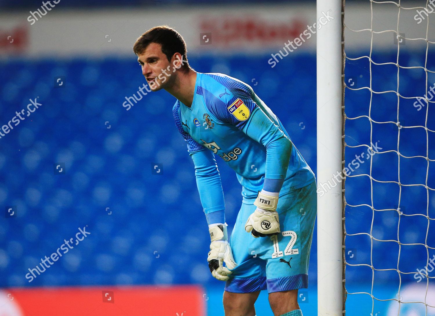 Luton Town Goalkeeper Simon Sluga Editorial Stock Photo - Stock Image ...