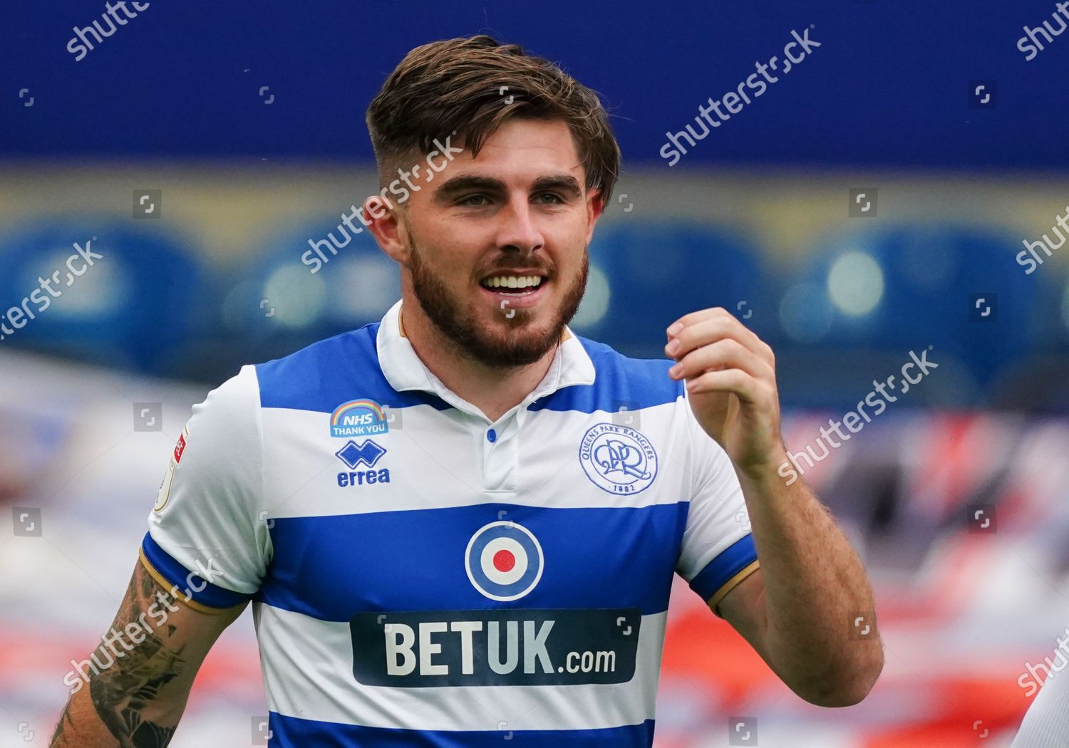 Ryan Manning Qpr Celebrating Editorial Stock Photo - Stock Image ...