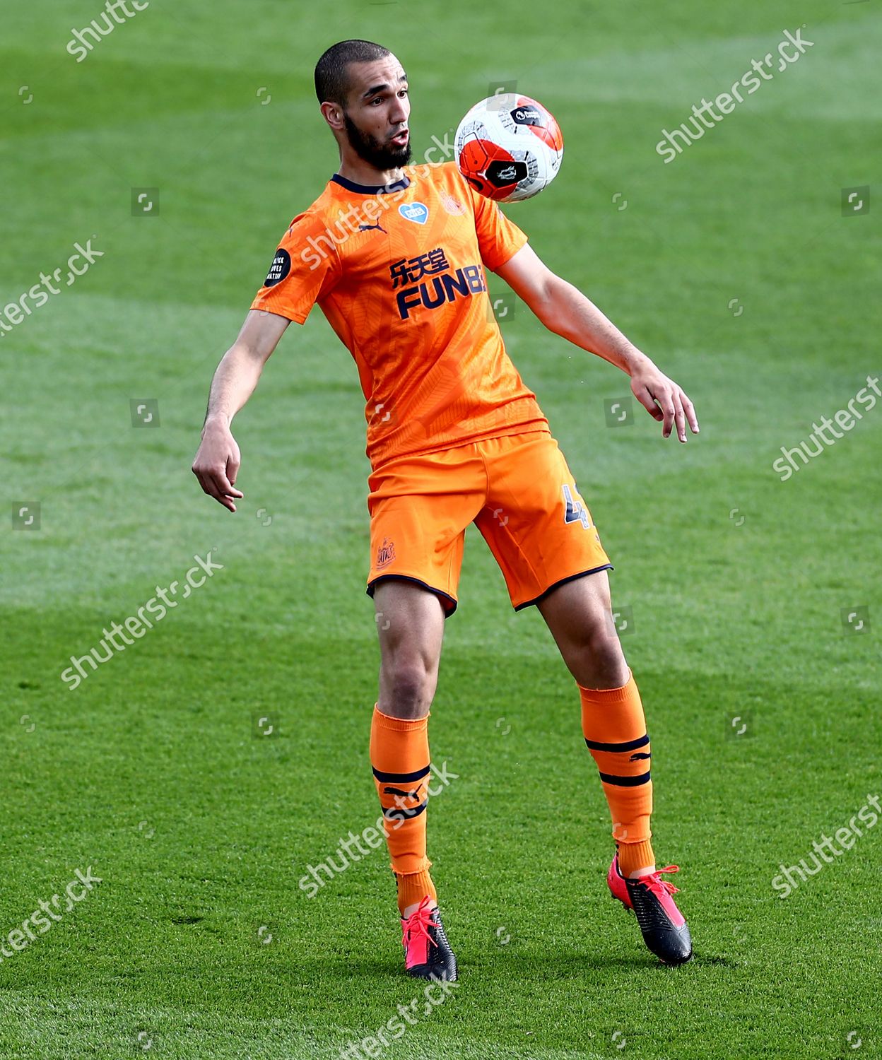 Nabil Bentaleb Newcastle United Editorial Stock Photo - Stock Image ...