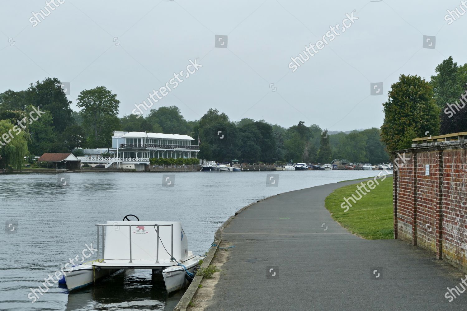 Famous Leander Club Where Rowers Henley Editorial Stock Photo - Stock ...