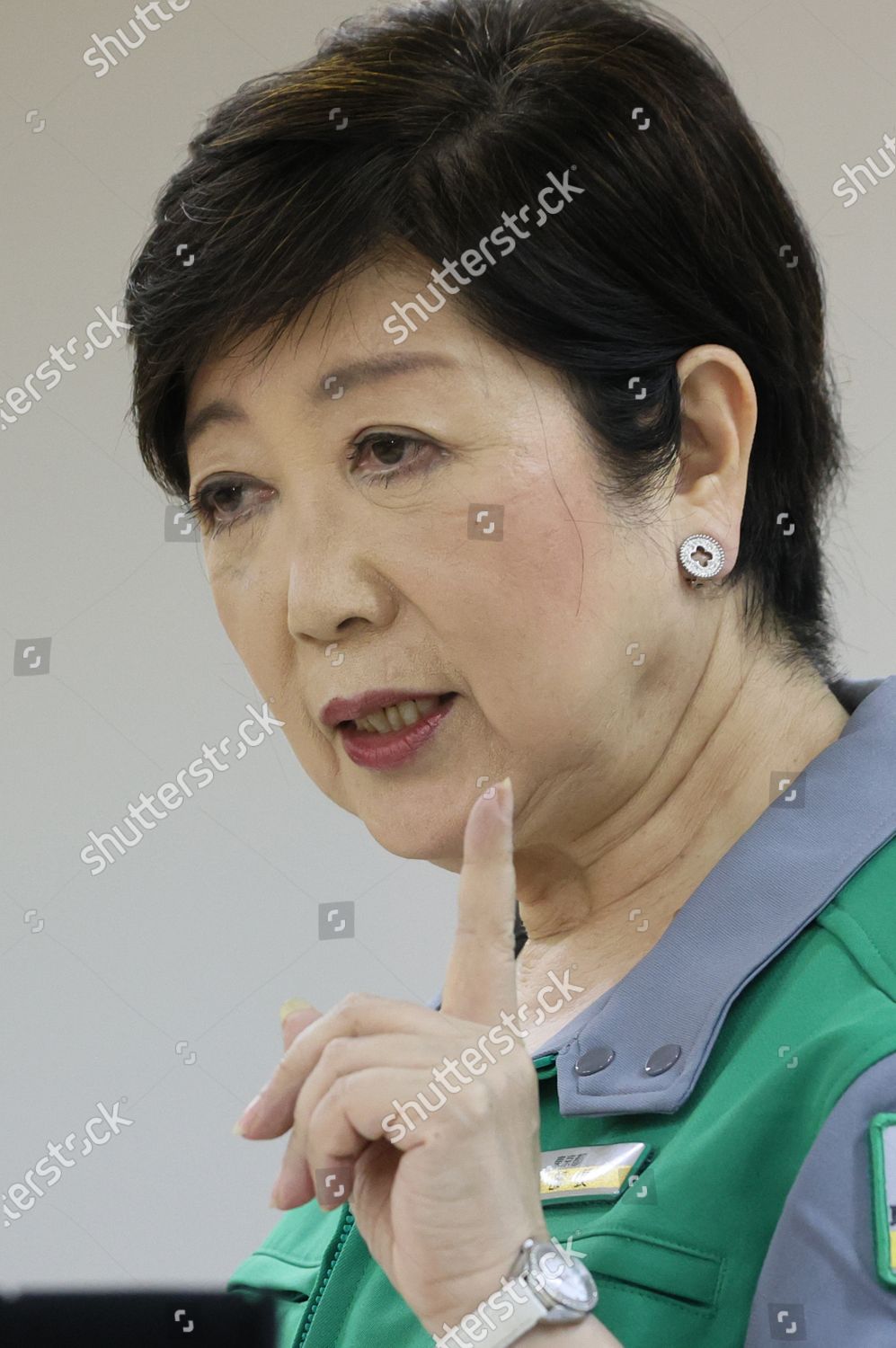 Tokyo Governor Yuriko Koike Speaks Before Editorial Stock Photo - Stock ...
