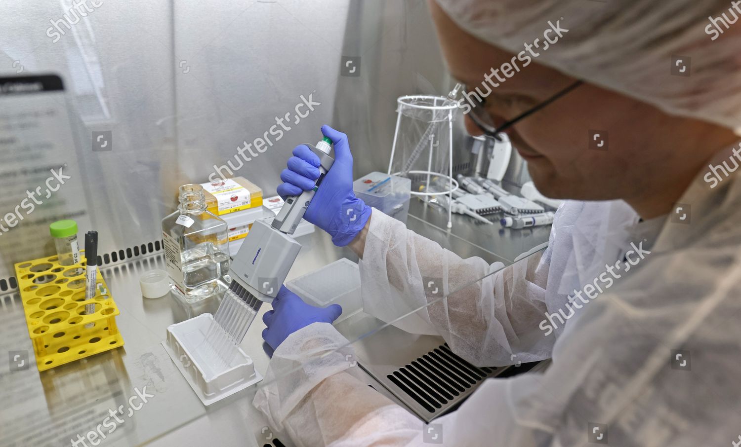 Employee Diagnostics Provider Centogene Works Inside Editorial Stock ...