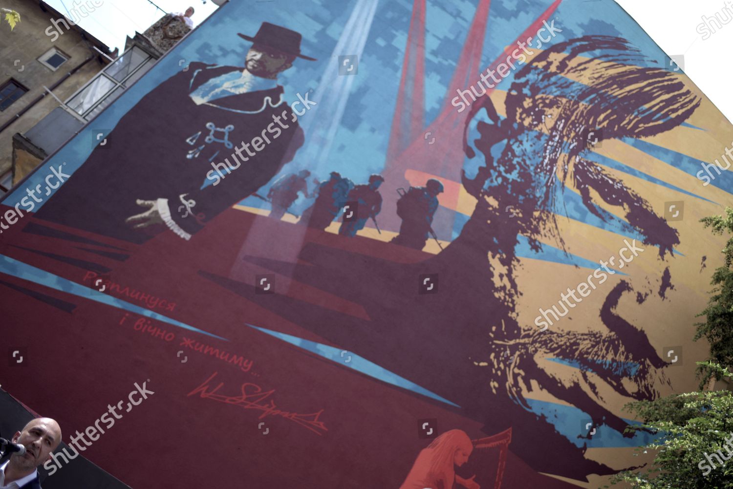 Mural Depicting World Renowned Ukrainian Opera Editorial Stock Photo ...