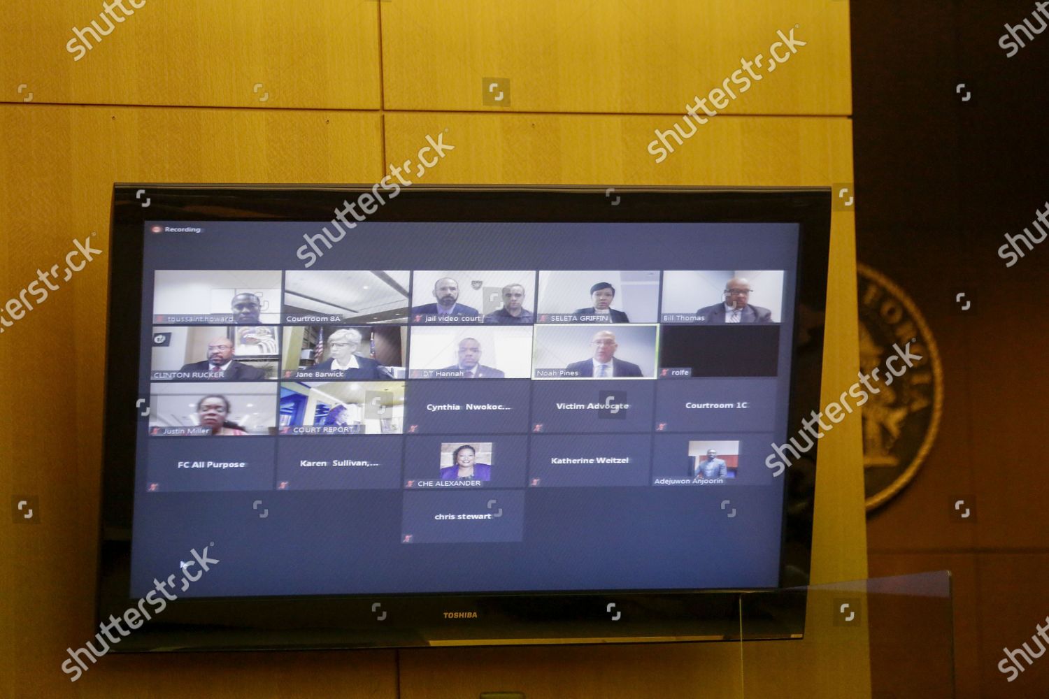Judge Jane C Barwick 2nd Left Editorial Stock Photo - Stock Image ...