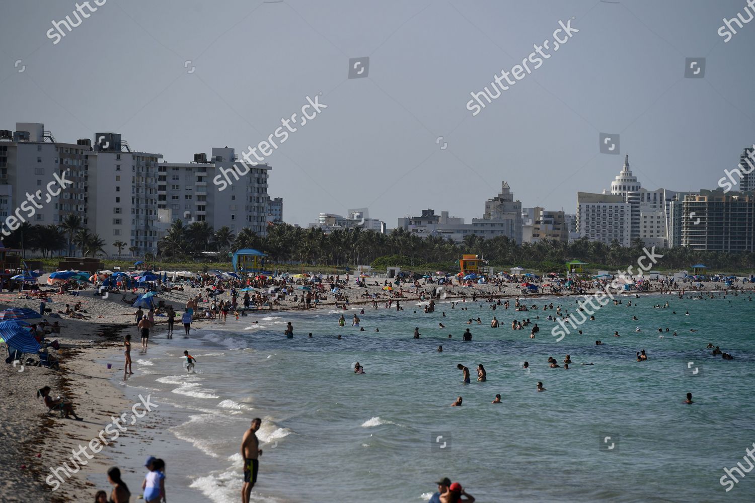 General View Miami Beach Shore Line Editorial Stock Photo - Stock Image ...