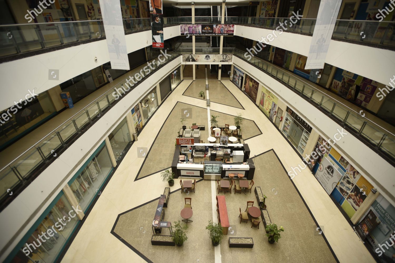 View Inside Metropolis Mall Which Scheduled Editorial Stock Photo ...