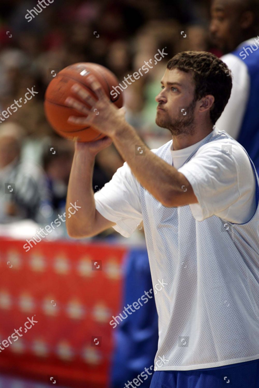Justin Timberlake On Court Demonstrating His Editorial Stock Photo ...