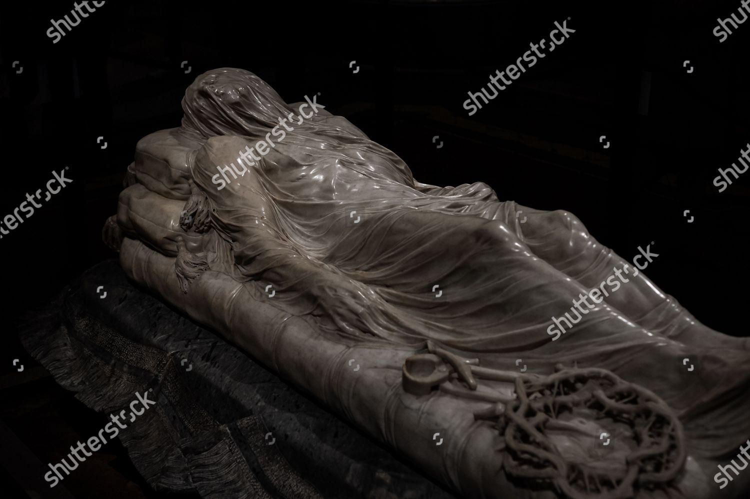 Statue Veiled Christ Sansevero Chapel Museum Editorial Stock Photo ...