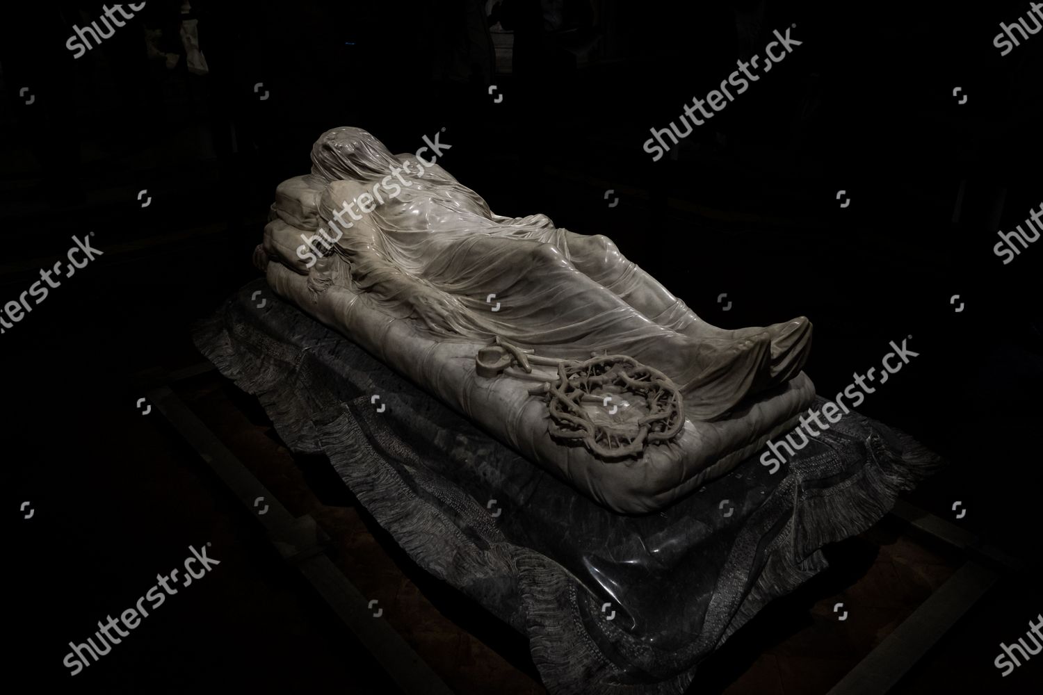 Statue Veiled Christ Sansevero Chapel Museum Editorial Stock Photo ...