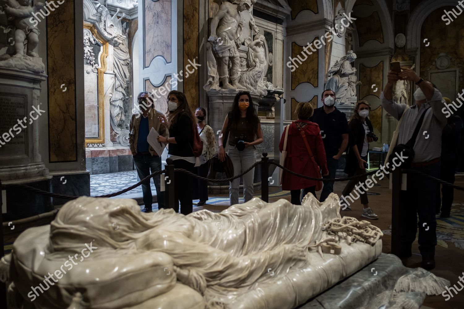 Statue Veiled Christ Sansevero Chapel Museum Editorial Stock Photo ...
