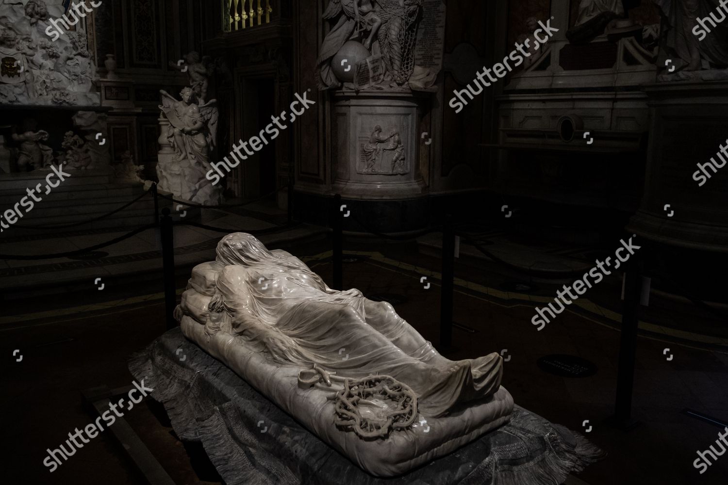 Statue Veiled Christ Sansevero Chapel Museum Editorial Stock Photo ...
