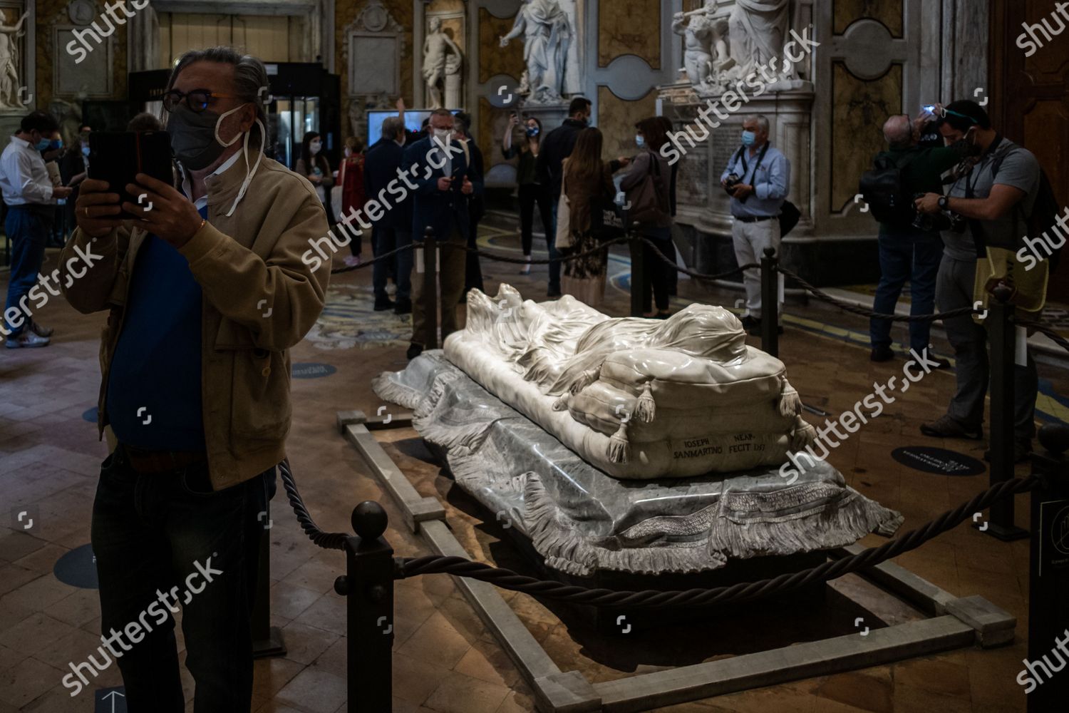 Statue Veiled Christ Sansevero Chapel Museum Editorial Stock Photo ...