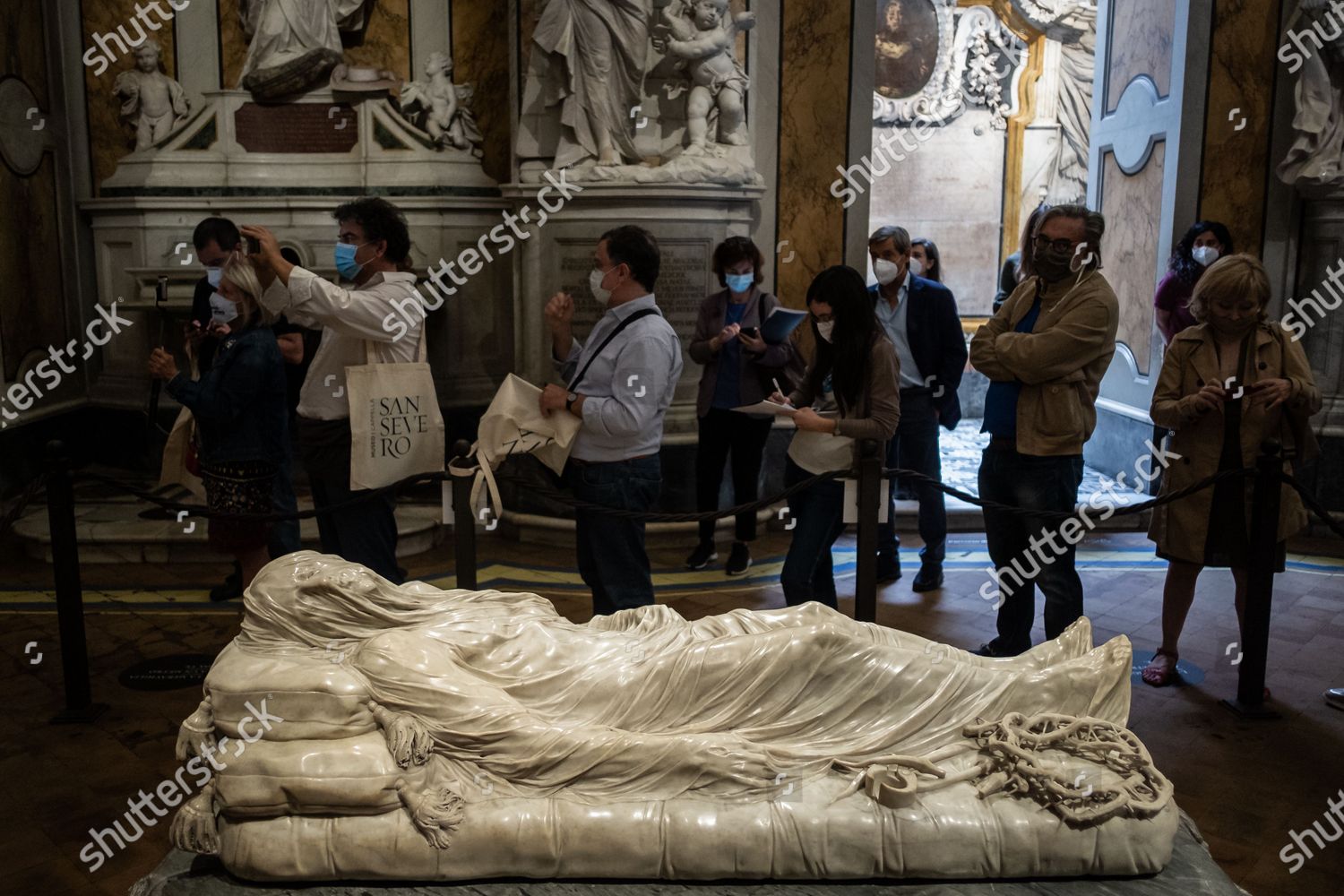 Statue Veiled Christ Sansevero Chapel Museum Editorial Stock Photo ...