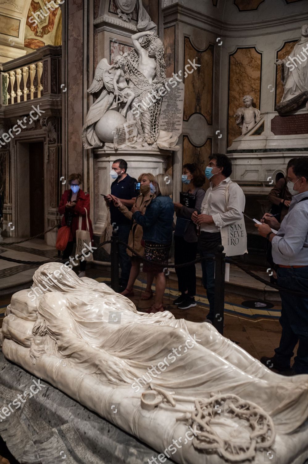 Statue Veiled Christ Sansevero Chapel Museum Editorial Stock Photo ...