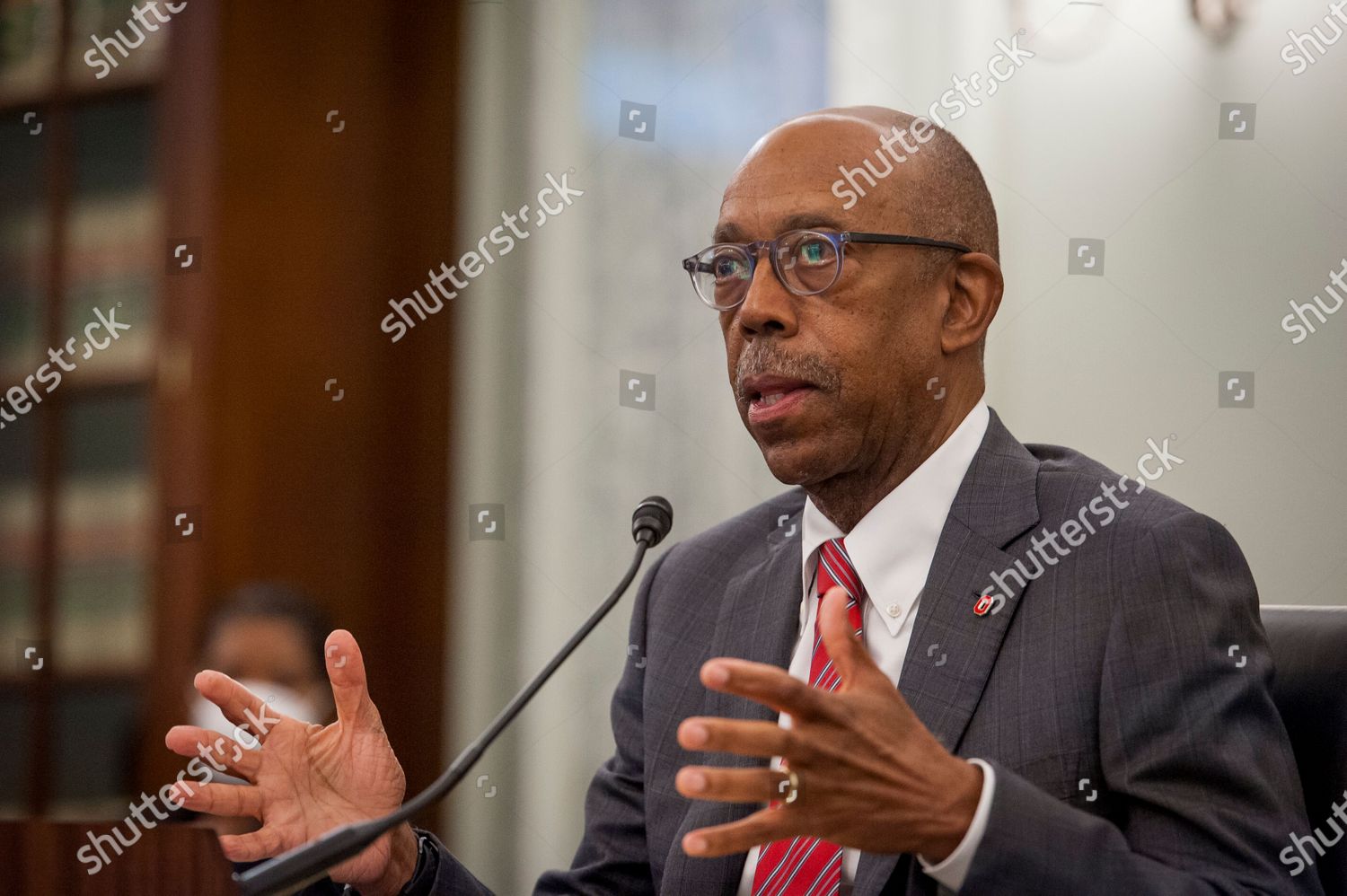 Dr Michael Drake Chairman National Collegiate Editorial Stock Photo ...