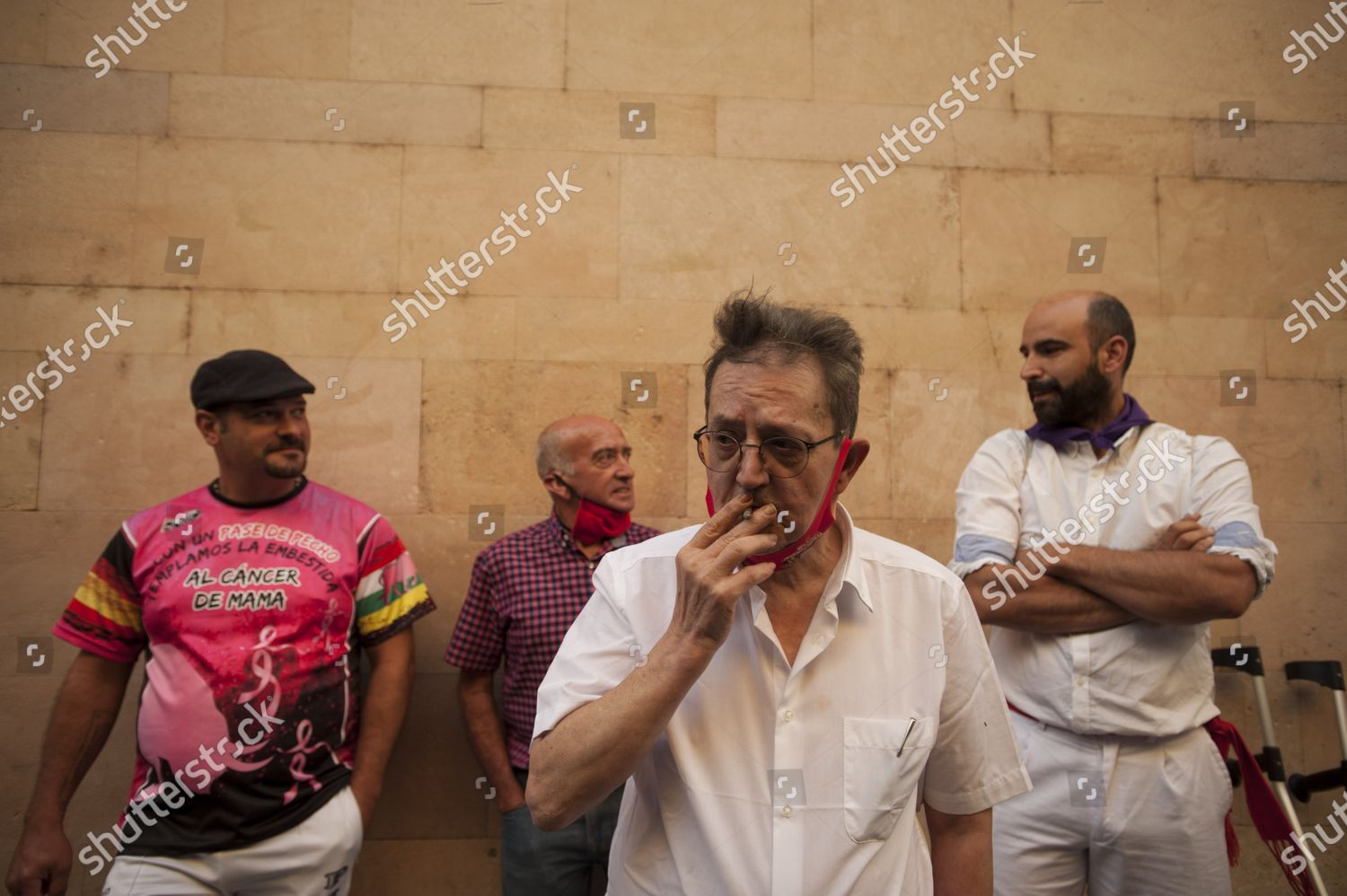 Bull Running Veterans Seen During Event Editorial Stock Photo - Stock ...