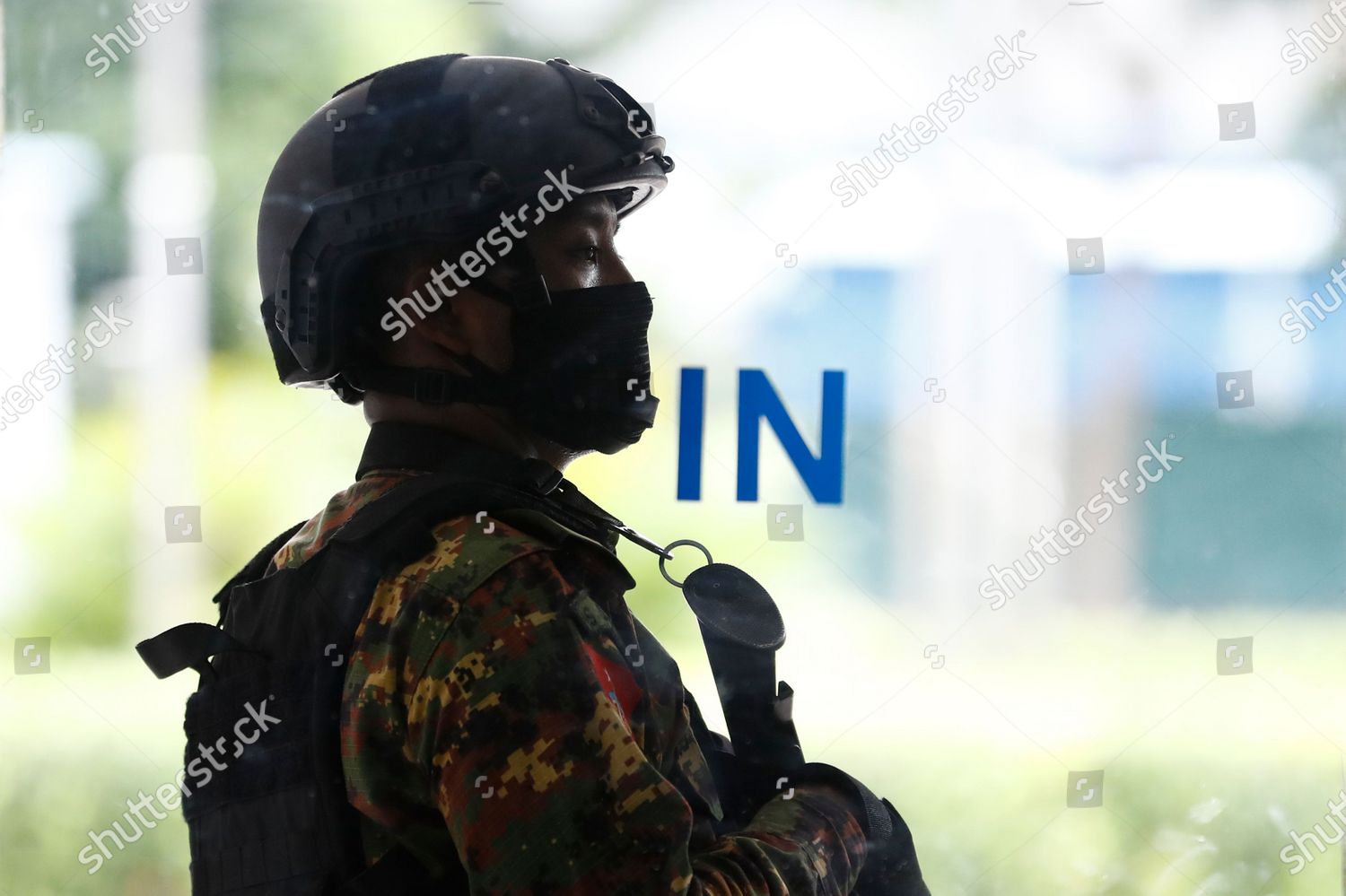 Armed Member Myanmar Military Special Forces Editorial Stock Photo ...