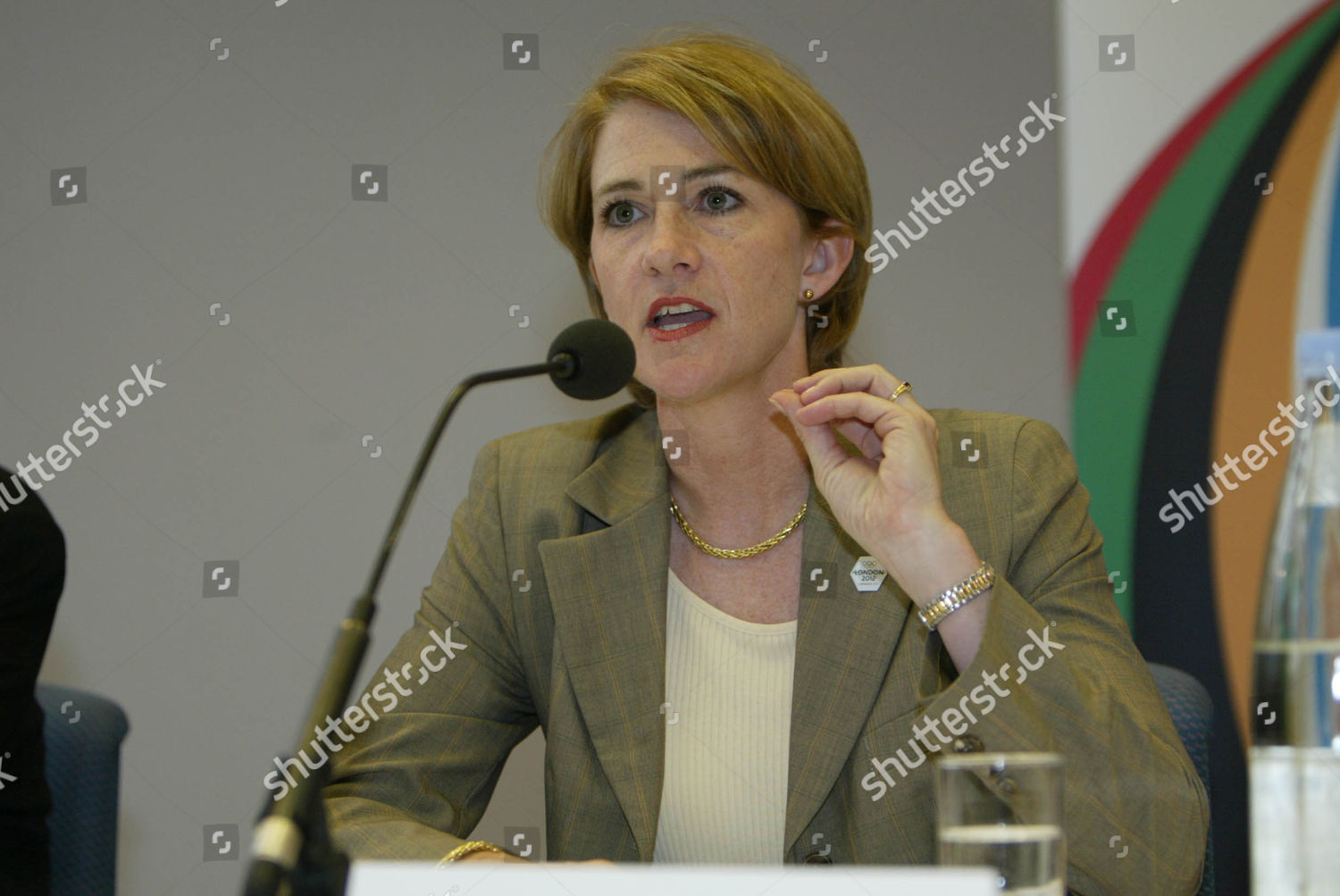 Barbara Cassani Pictured British Olympic Association Editorial Stock ...