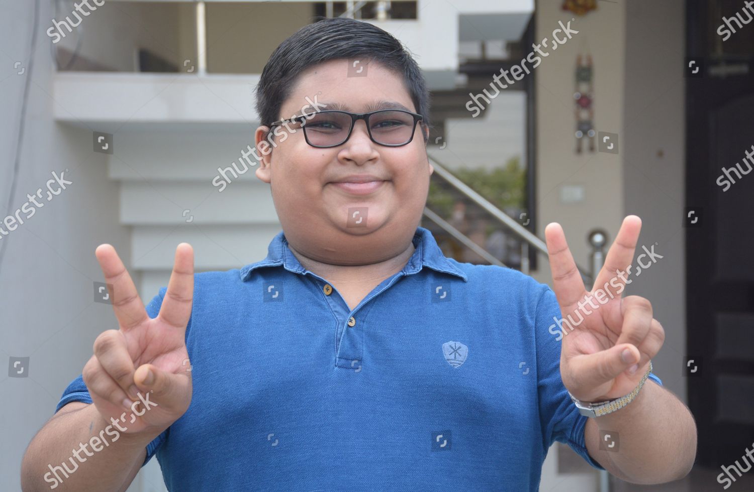 Parv Aggarwal Student Bhavan Vidyalaya Shows Editorial Stock Photo ...