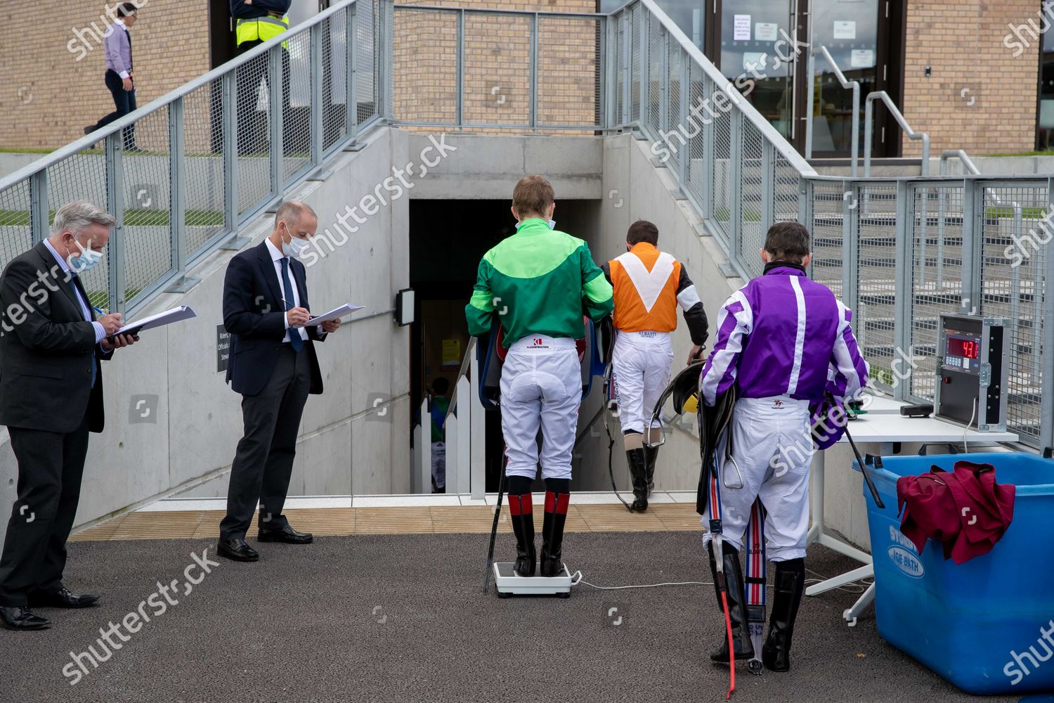 Jockeys Weigh After Kilboy Estate Stakes Editorial Stock Photo - Stock ...