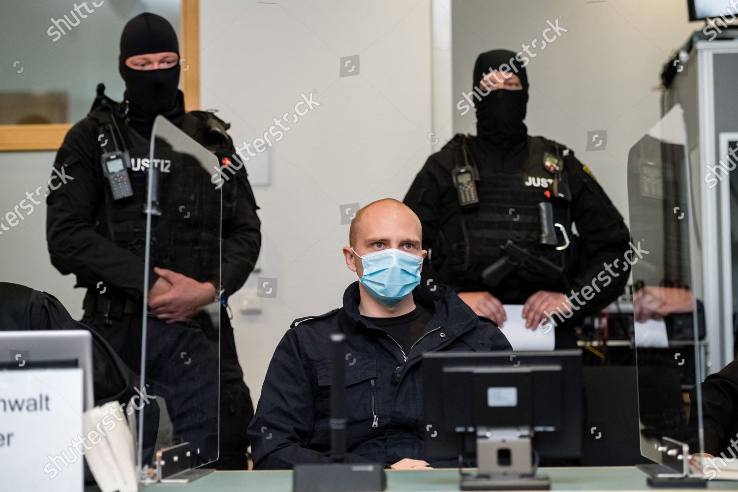 Defendant Stephan Balliet Arrives First Day Editorial Stock Photo ...