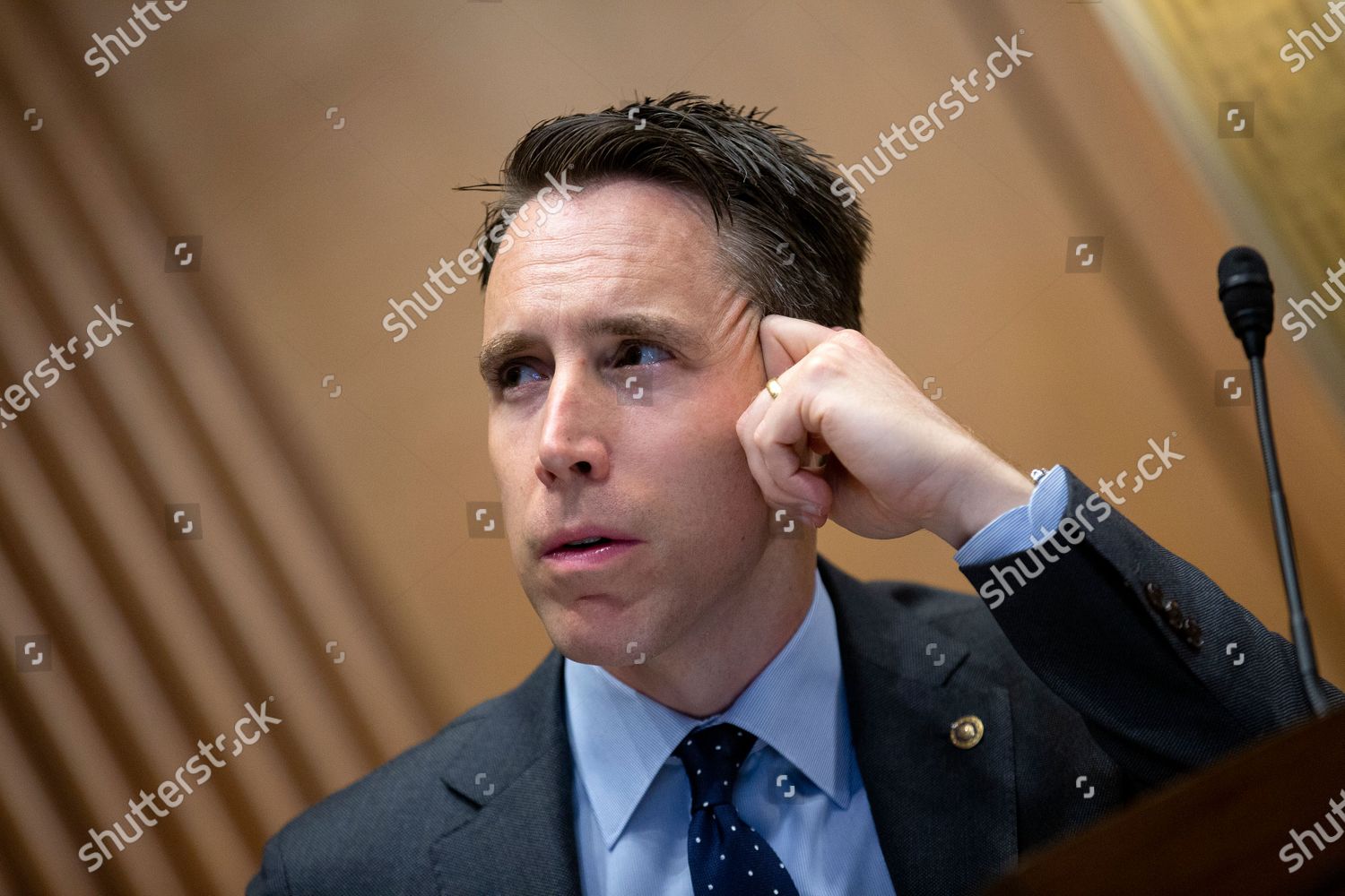 United States Senator Josh Hawley Republican Editorial Stock Photo ...