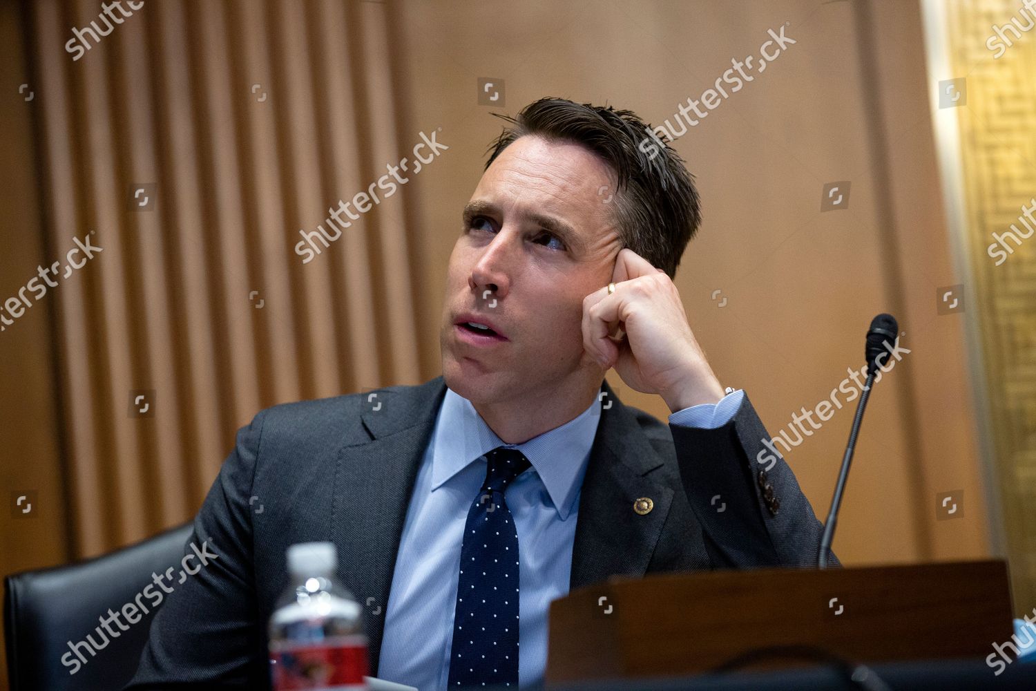 United States Senator Josh Hawley Republican Editorial Stock Photo ...